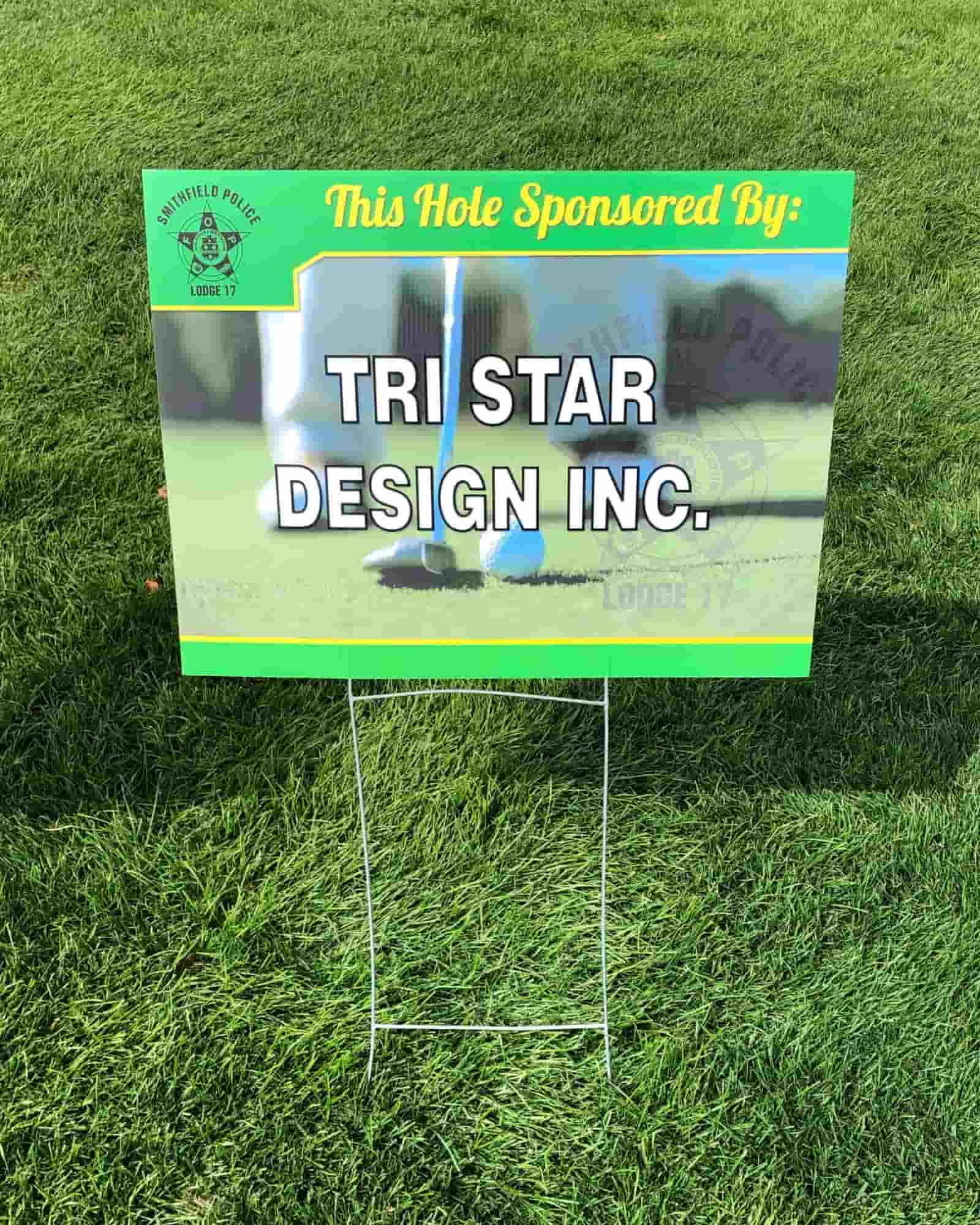 Fraternal Order of Police Golf Sponsor - Tri-Star Design, Inc.